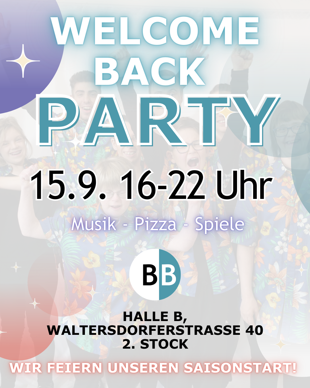 WELCOME BACK Party! – BeyondBühne Baden